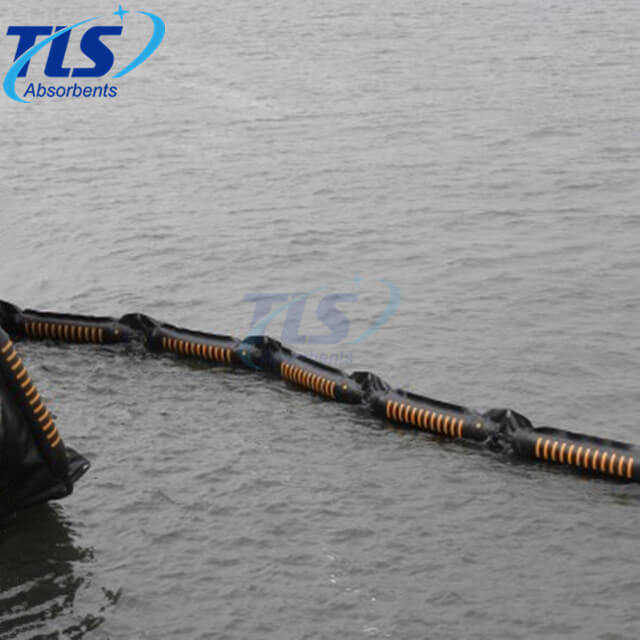 Marine Beach Inflatable Rubber Boom Orange Color from China ...