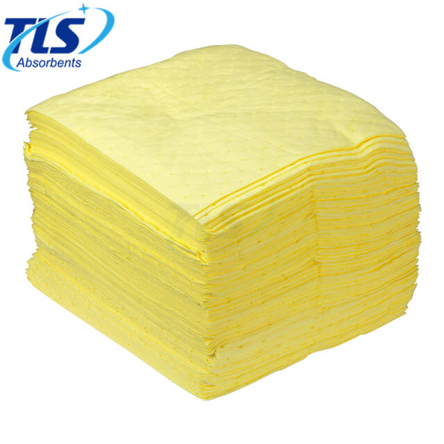 3.5mm Yellow Absorbent Pads For Chemical Spills Effects from China ...