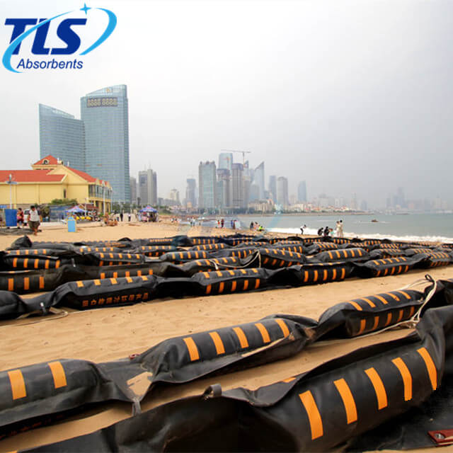 Offshore Oil Solid Float Rubber Containment Boom For Spill Control from ...