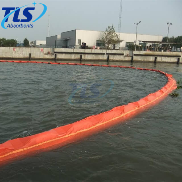 200Meters PVC Oil Spill Solid Floating Containment Boom from China ...