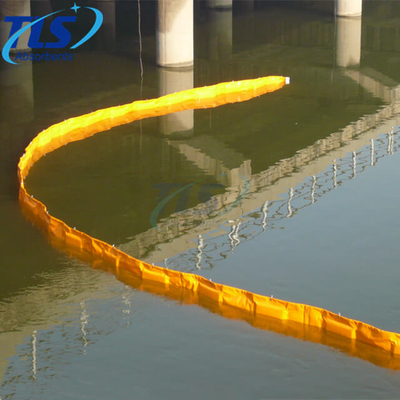 Reusable Floating oil spill fence boom for Oil Pollution response from ...