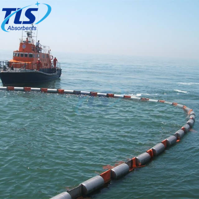 Marine Fuel PVC Fire Resistant Oil Spill Boom from China manufacturer ...