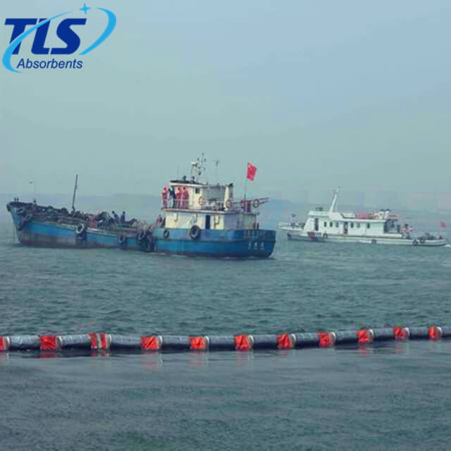 Rubber Orange Oil Spill Fire Resistant Boom from China manufacturer ...